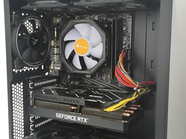 MSI MS-7C96 ゲーミングデスクトップ AMD Ryzen 5 5600 6-Core Processor 16 GB SSD 1 ...