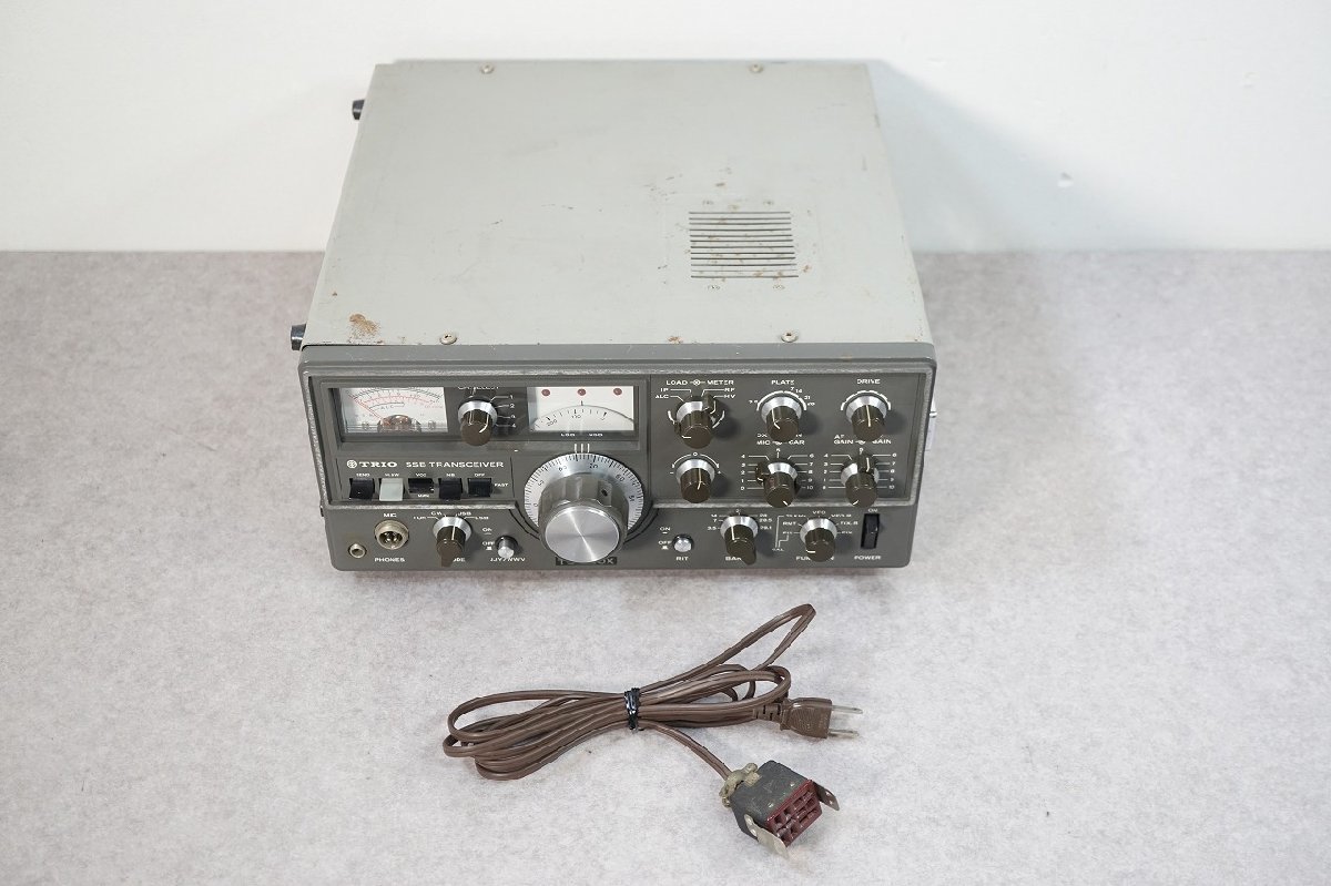 NZ G534812 TRIO トリオ TS-520X SSB TRANSCEIVER トランシーバー トリオ YG-3395C/YG ...