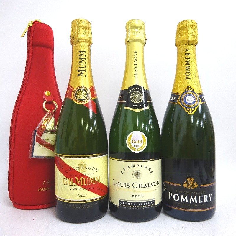 シャンパン 飲み比べ 3本セット 750ml(シャンパーニュ)｜売買されたオークション情報、yahooの商品情報をアーカイブ公開 - オークファン（aucfan.com）