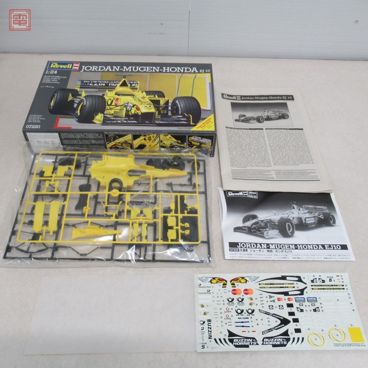 未組立 レベル 1/24 ジョーダン 無限 ホンダ EJ10 No.07220 Revell JORDAN MUGEN HONDA 20 ...