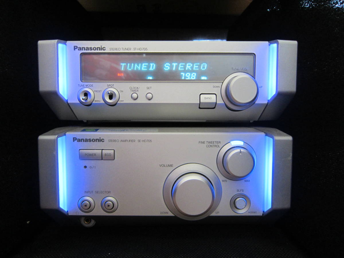 Panasonic パナソニック ステレオ アンプ SE-HD705 チューナー付き(テクニクス)｜売買されたオークション情報、yahooの ...