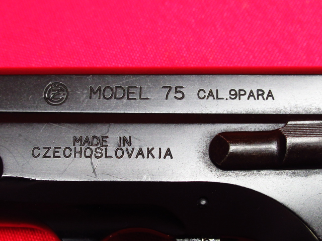 MFG MARUSHIN マルシン CZ75 MODEL 75 CAL.9 PARA 150863 固定スライド ガスガン 管理 ...