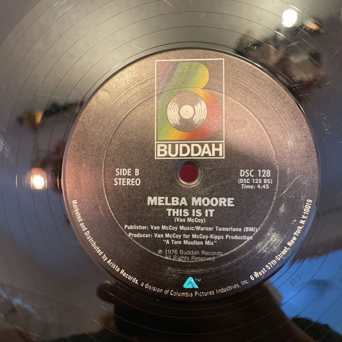 McFadden & Whitehead プロデュース Melba Moore - Standing Right Here / This Is It Buddah Records US ...