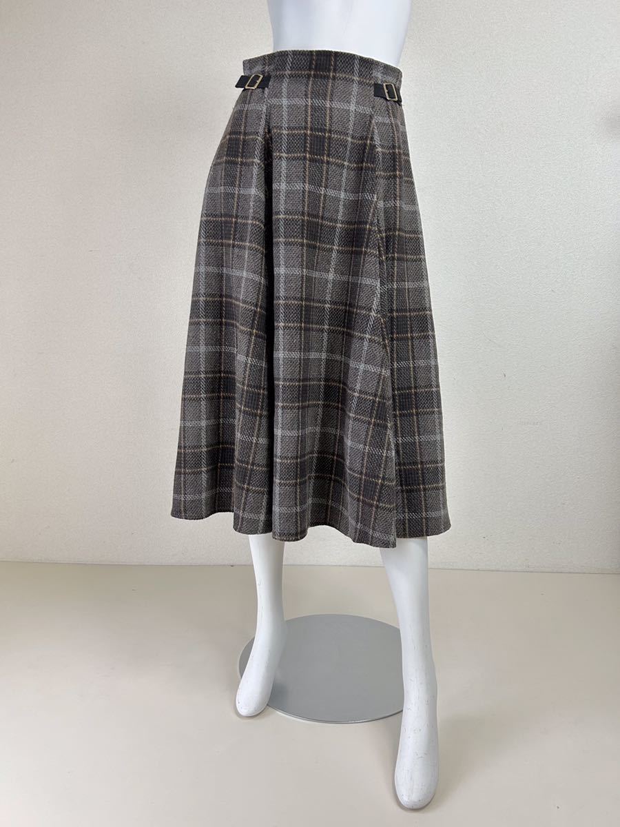 WILLSELECTION ツィーディ チェック フレア スカート Mサイズ ブラウン ウィルセレクション G071 JWあ5K-09(Mサイズ)｜売買されたオークション情報、yahooの商品 ...