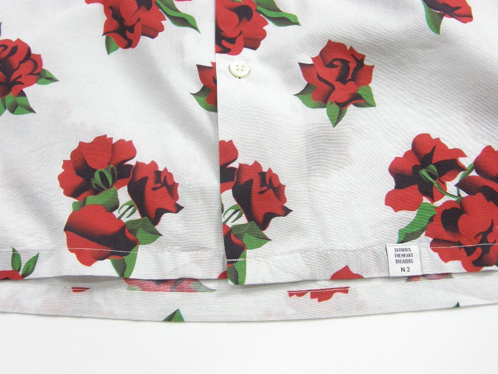 BEDWIN / ベドウィン バラ 薔薇 シャツ 2 352163 OPEN COLLAR ALOHA SHIRT キムタク着 長袖シャツ(BEDWIN)｜売買されたオークション情報 ...