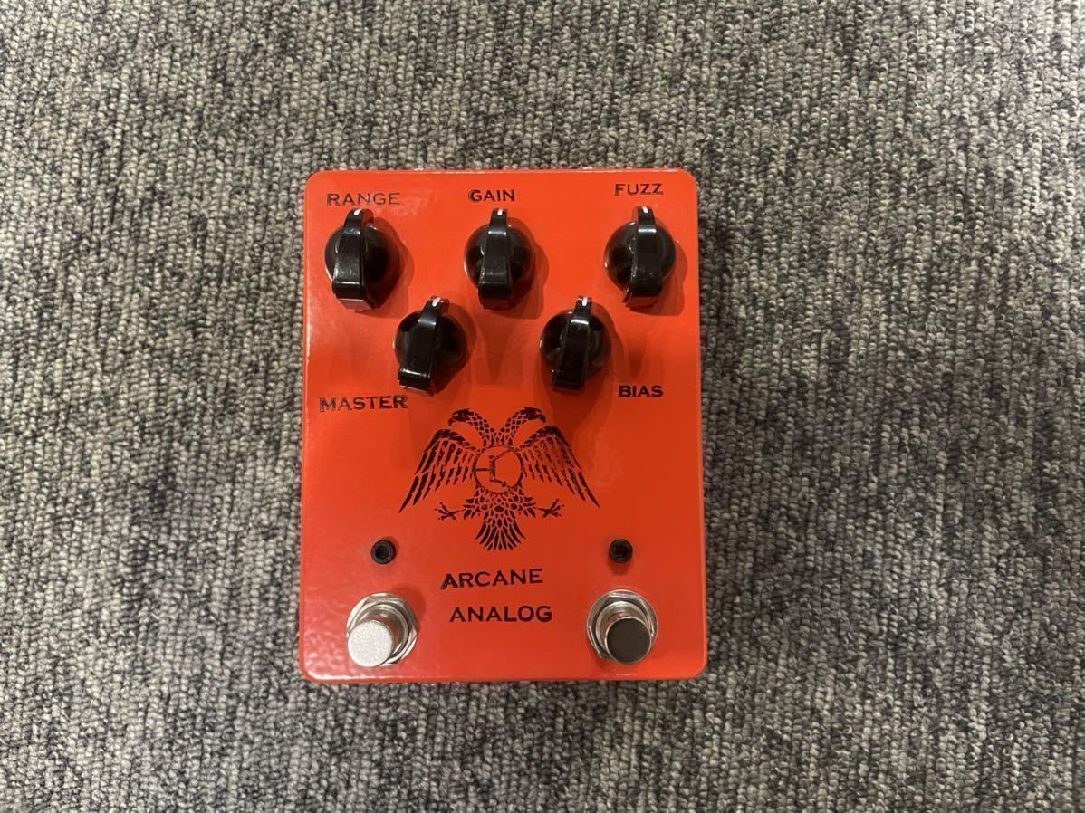 ARCANE ANALOG Facebender Russian Transistors Fuzz Face Rangemaster 2in1 ...