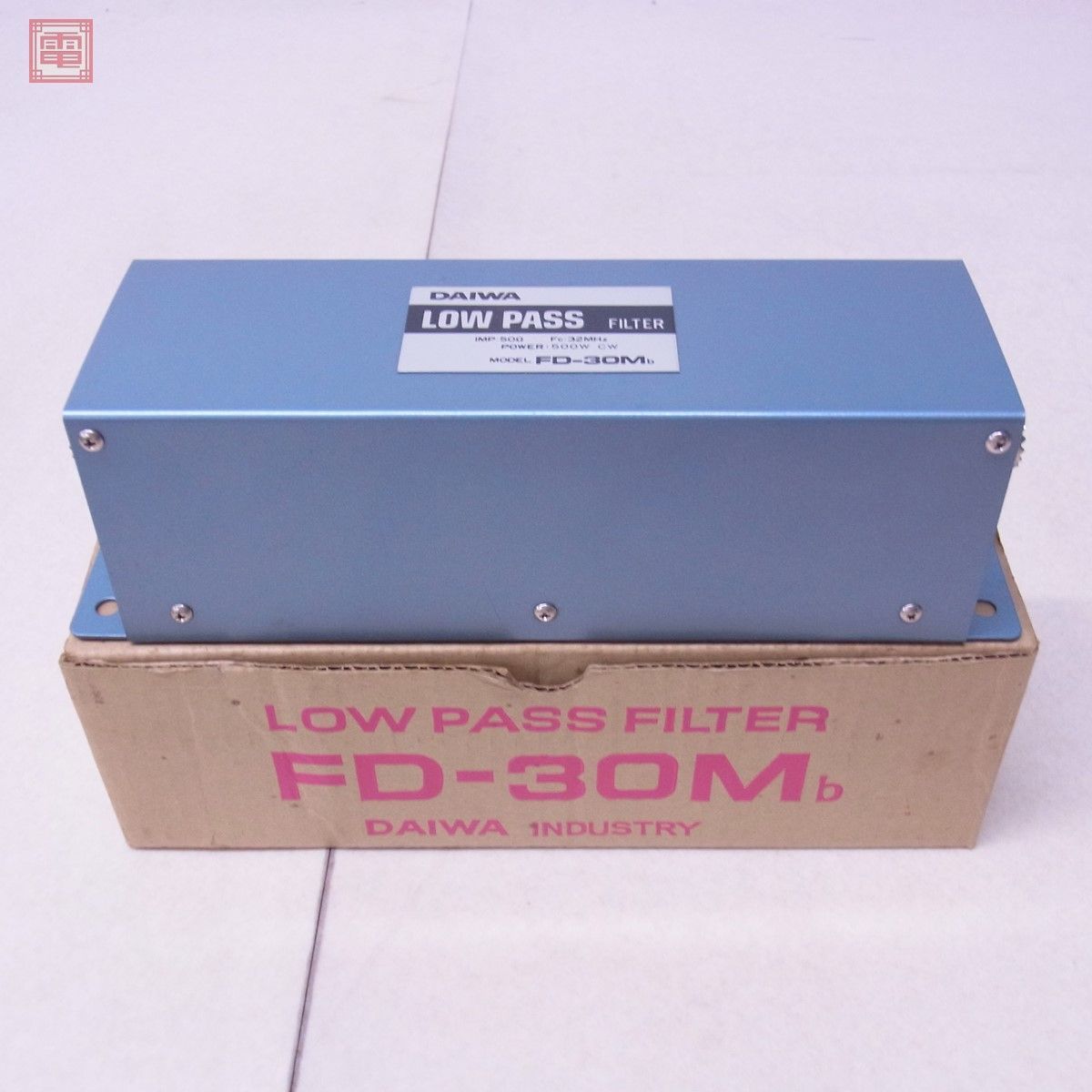 DAIWA ダイワ FD-30Mb ローパスフィルター 32MHz 500W 元箱付 10(アクセサリ)｜売買されたオークション情報、yahooの商品情報をアーカイブ公開 - オークファン ...