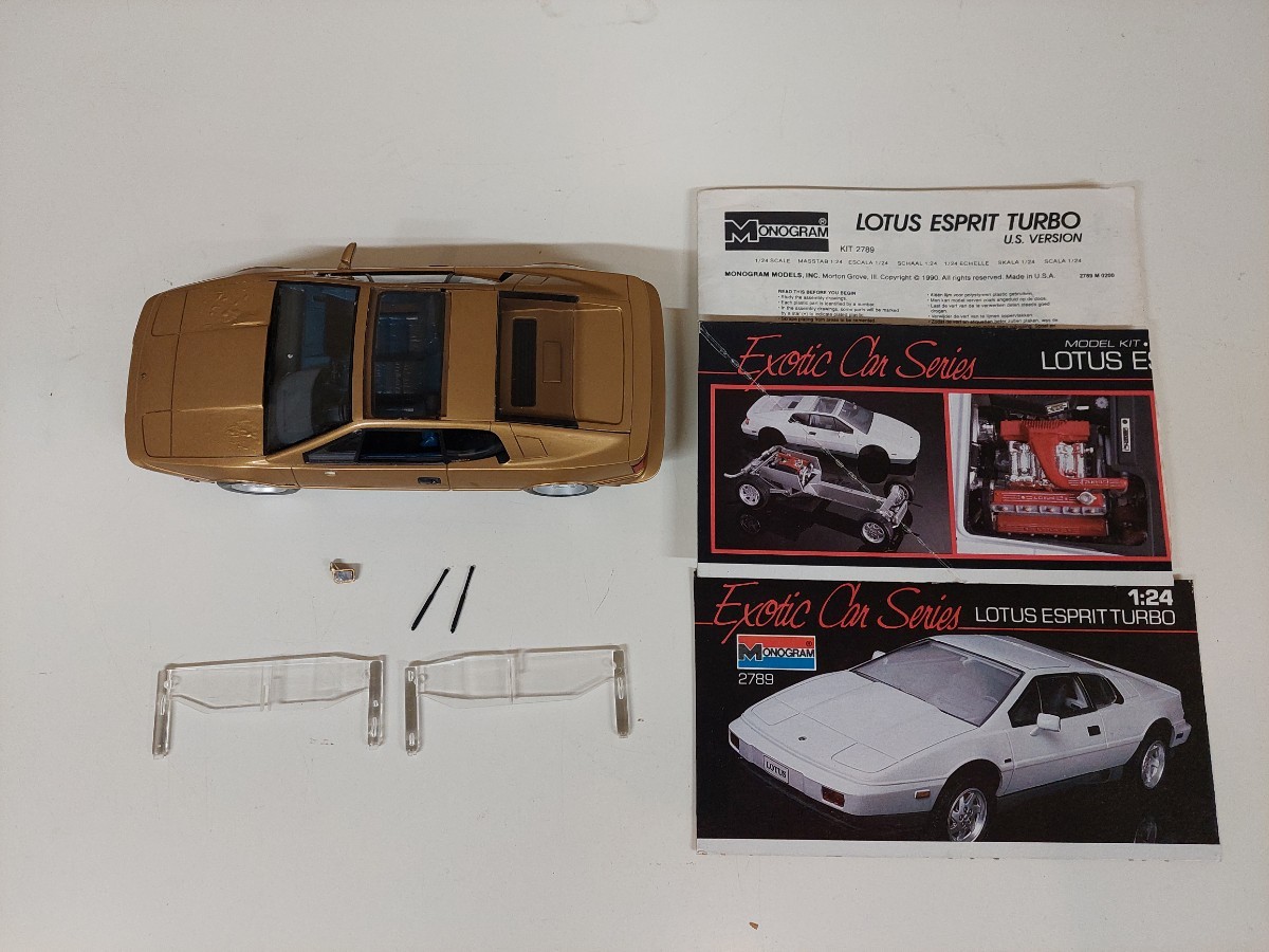 ジャンク MONOGRAM 完成品プラモデル 1/24 LOTUS ESPRIT TURBO(完成品)｜売買されたオークション情報、yahoo ...
