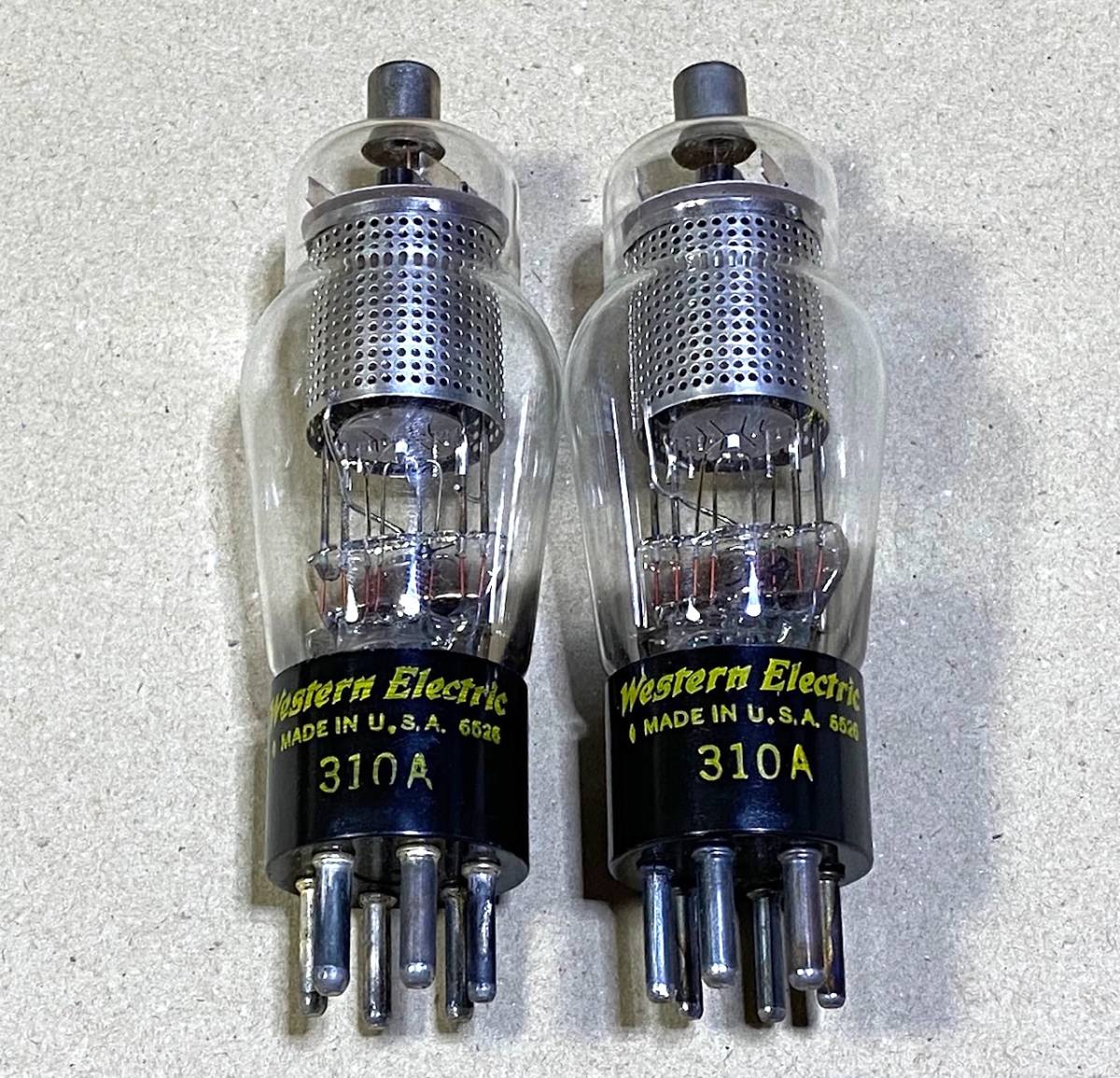 WE310A 2本 NOS Western Electric ウェスタン エレクトリック W.E310A 6526 A(真空管)｜売買された ...