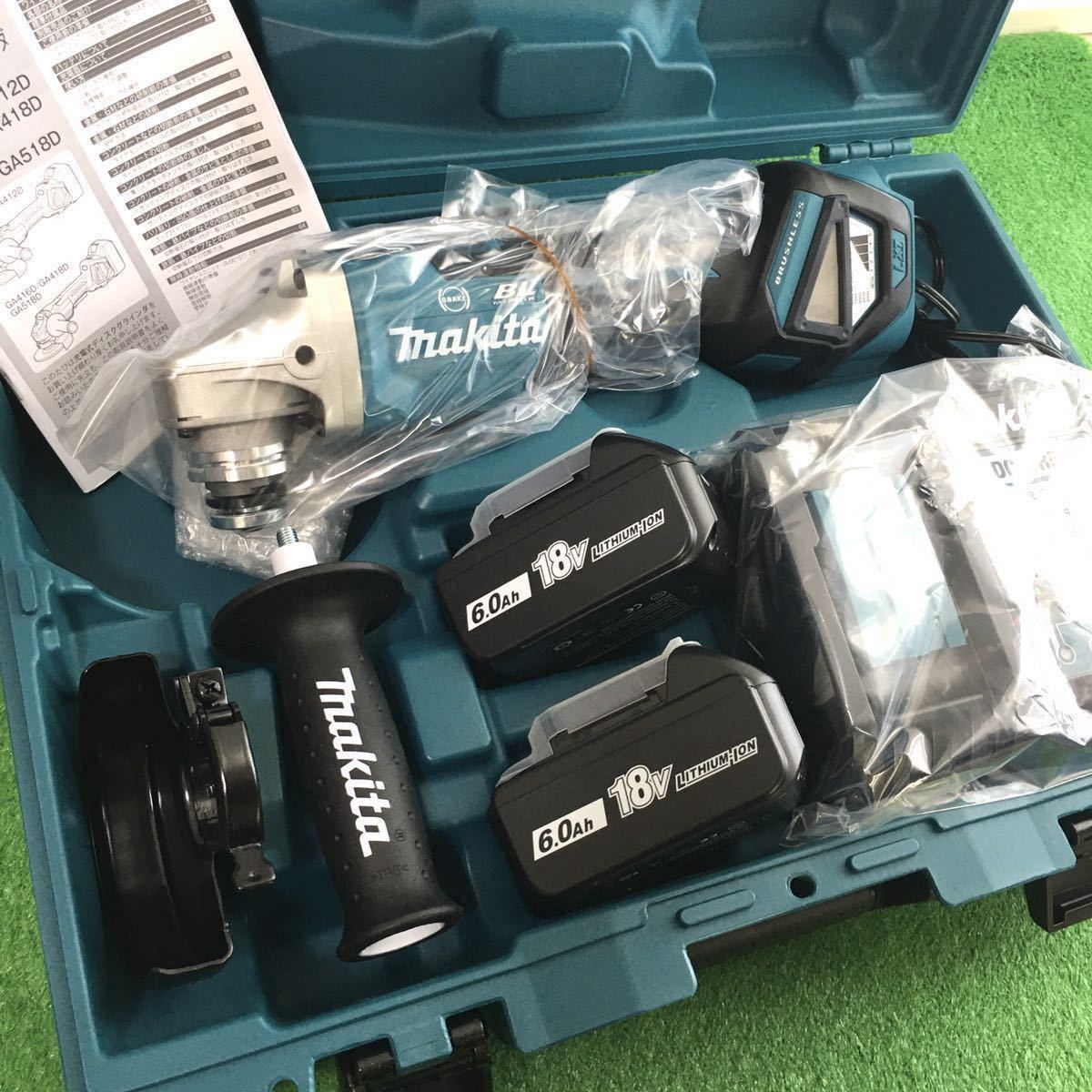 makita ディスクグラインダー 18V GA418DRGX 100mm GA418 . GA418D . GA418DZ . 18ボルト(ディスクグラインダー)｜売買されたオークション情報 ...