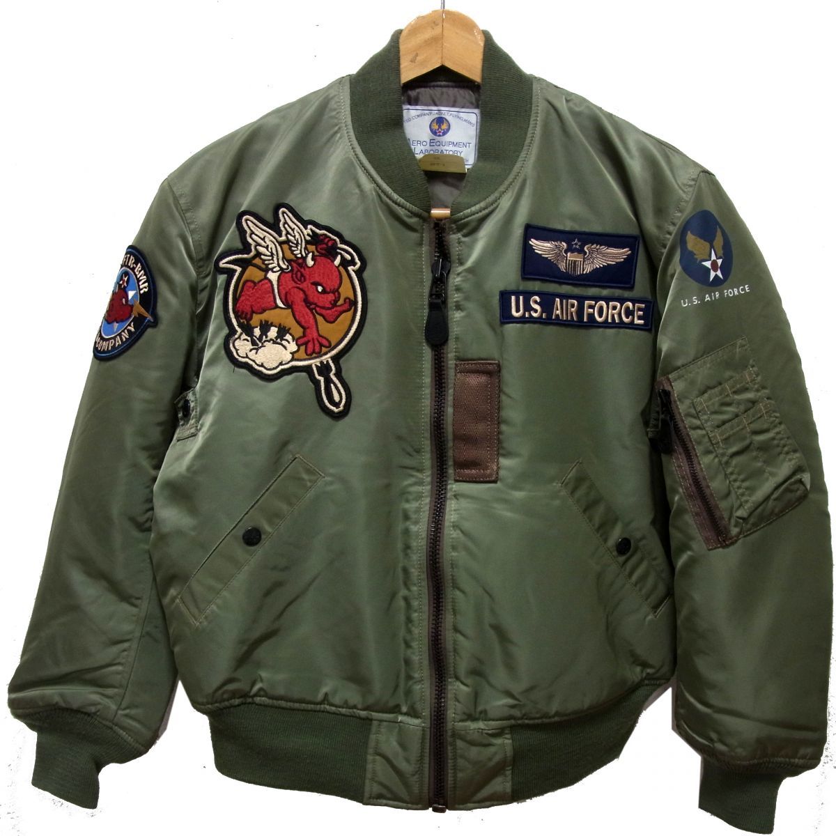 TEDMAN テッドマン MA-1 RED DEVIL フライトジャケット U.S.AIR FORCE ミリタリー TED COMPANY ...
