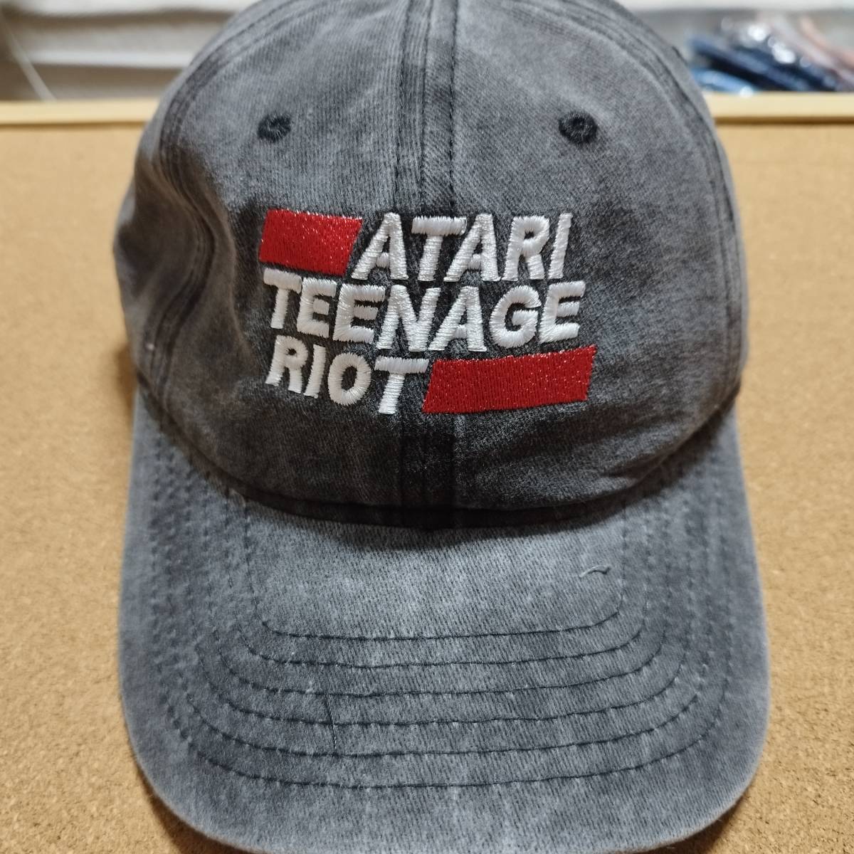 90'sBAND Atari Teenage Riot ATR cap キャップ 帽子 アタリティーンエイジライオット バンド Rage ...