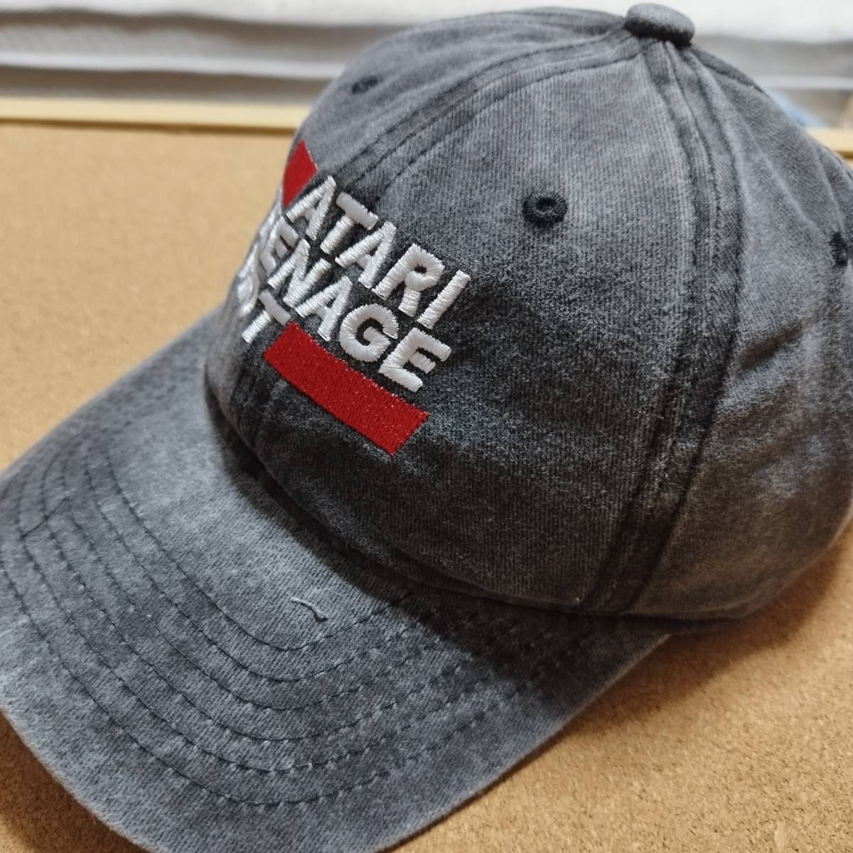 90'sBAND Atari Teenage Riot ATR cap キャップ 帽子 アタリティーンエイジライオット バンド Rage ...