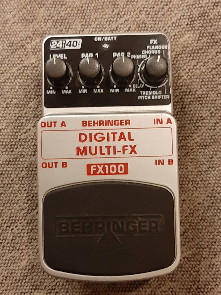 BEHRINGER FX600 Digital Multi-fx ベリンガー ギターエフェクター(マルチエフェクター)｜売買されたオークション ...