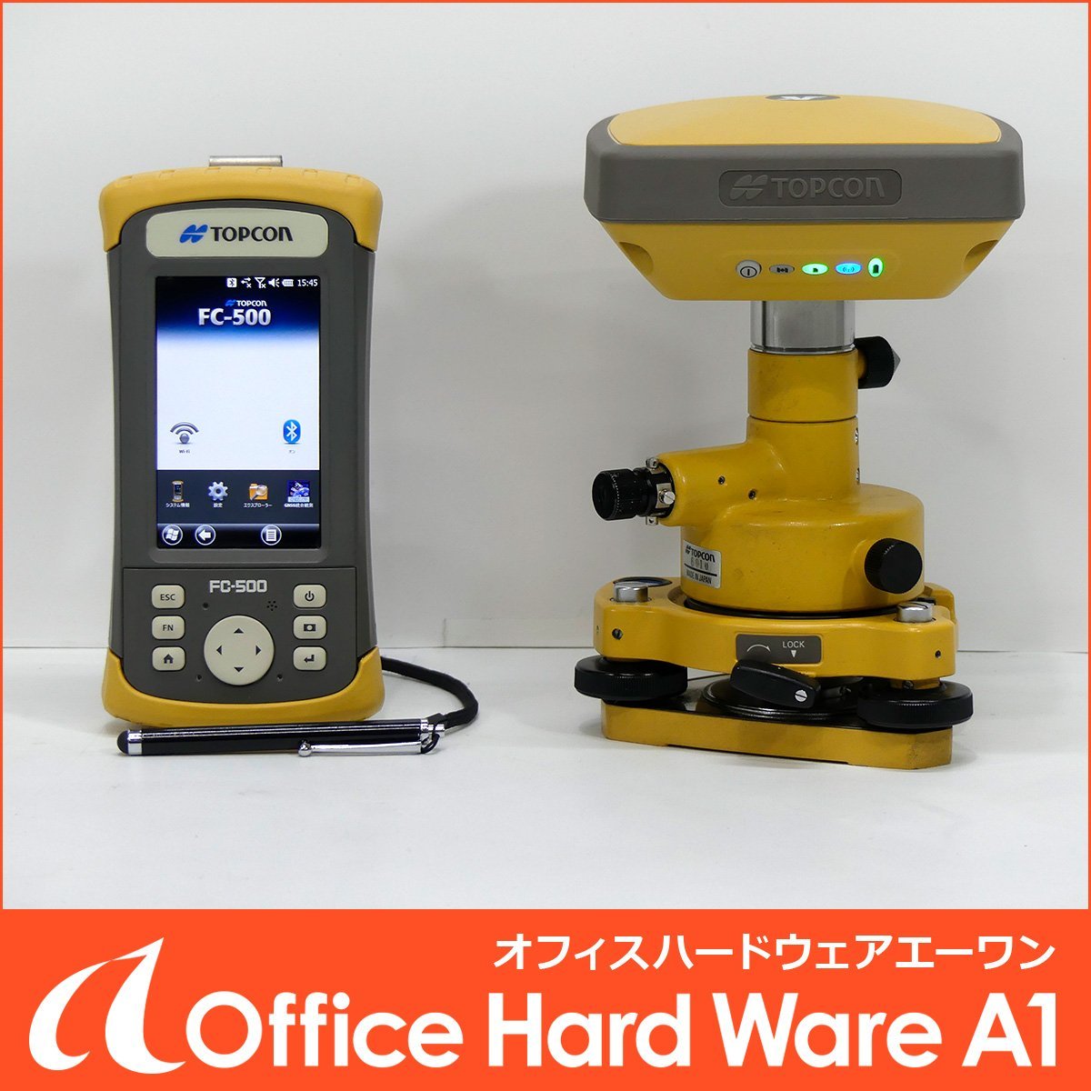 トプコン GNSS受信機 Hiper SR GGD FC-500 TOPCON 現状渡し 〇 S2308-5502(測量、角度計)｜売買された ...