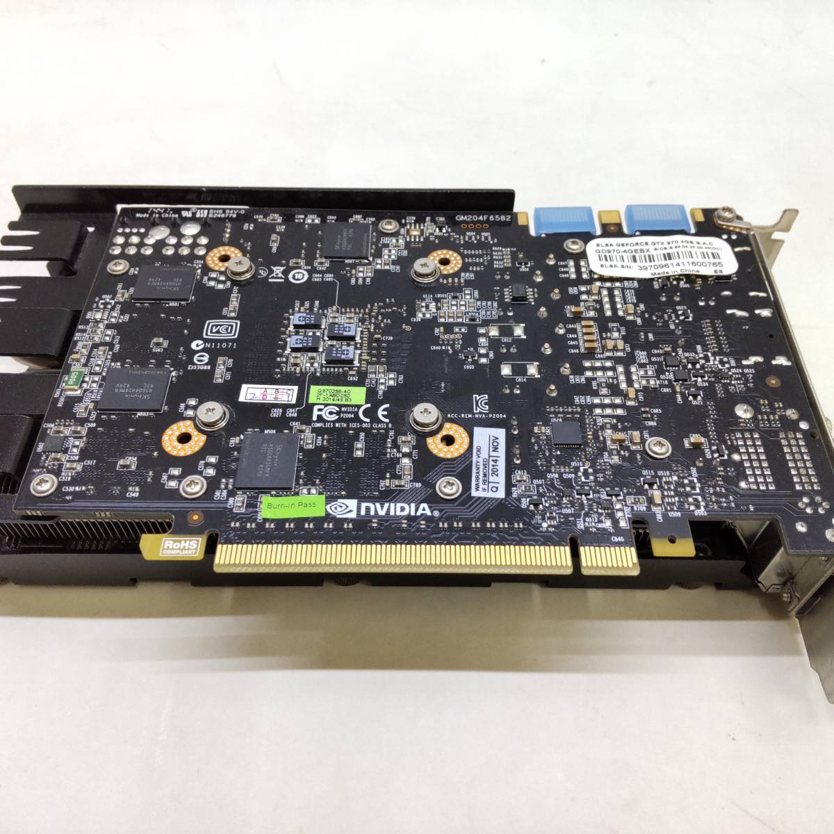 BIOS確認 ELSA GEFORCE GTX970 GDDR5 4GB S.A.C GD970-4GEBX PCI Express DVI ...