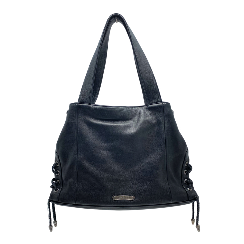 CHROME HEARTSクロムハーツ JJ DEAN LRG JJディーン レザー ラージ トートバッグ ブラック A 辻屋質店B2099 ...