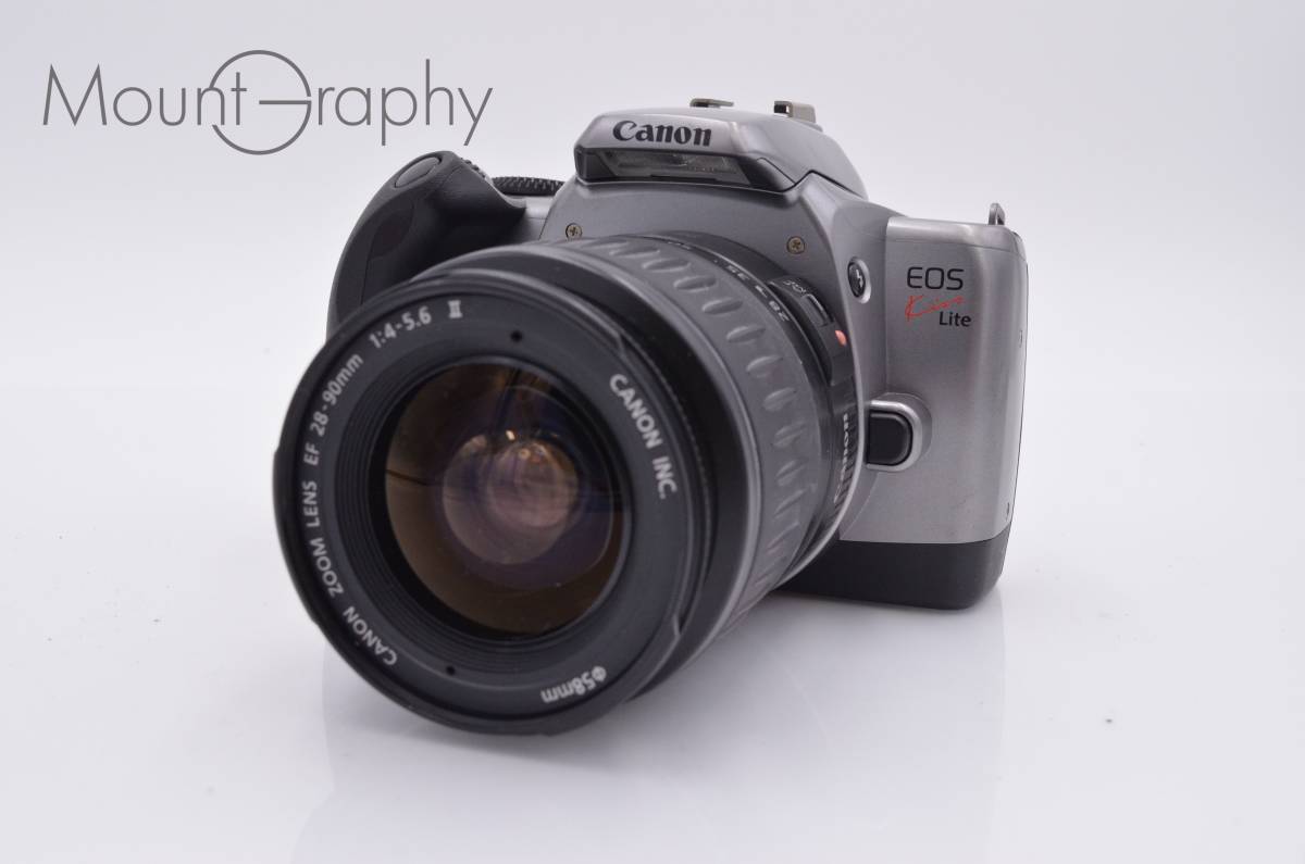 良品 キヤノン Canon EOS Kiss Lite + EF 28-90mm F4-5.6 II 完動品 #tk930(キヤノン)｜売買さ ...