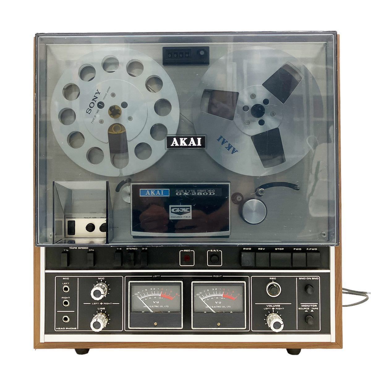 AKAI アカイ GX-280D オープンリールデッキ 音響機器 ステレオ 追加写真有 alp梅0829(オープンリールデッキ)｜売買された ...