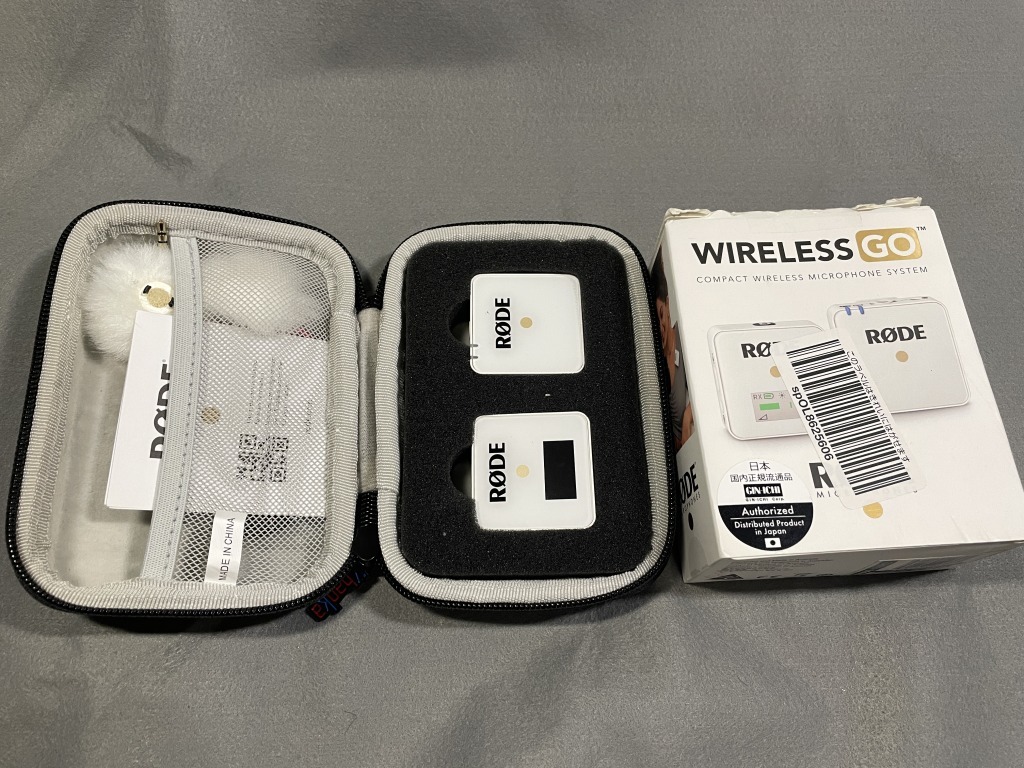 RODE ロード Wireless GO ホワイト ワイヤレスマイクシステム WIGO(その他)｜売買されたオークション情報、yahooの商品 ...