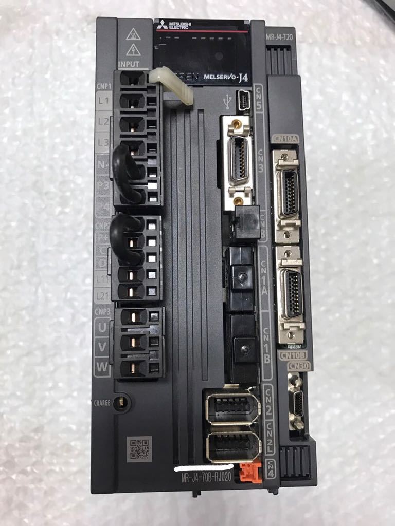 三菱電機 MITSUBISHI サーボアンプ MR-J4-70B-RJ020 とMR-J4-T20セット正規品 B-1(電材、配電用品)｜売買 ...