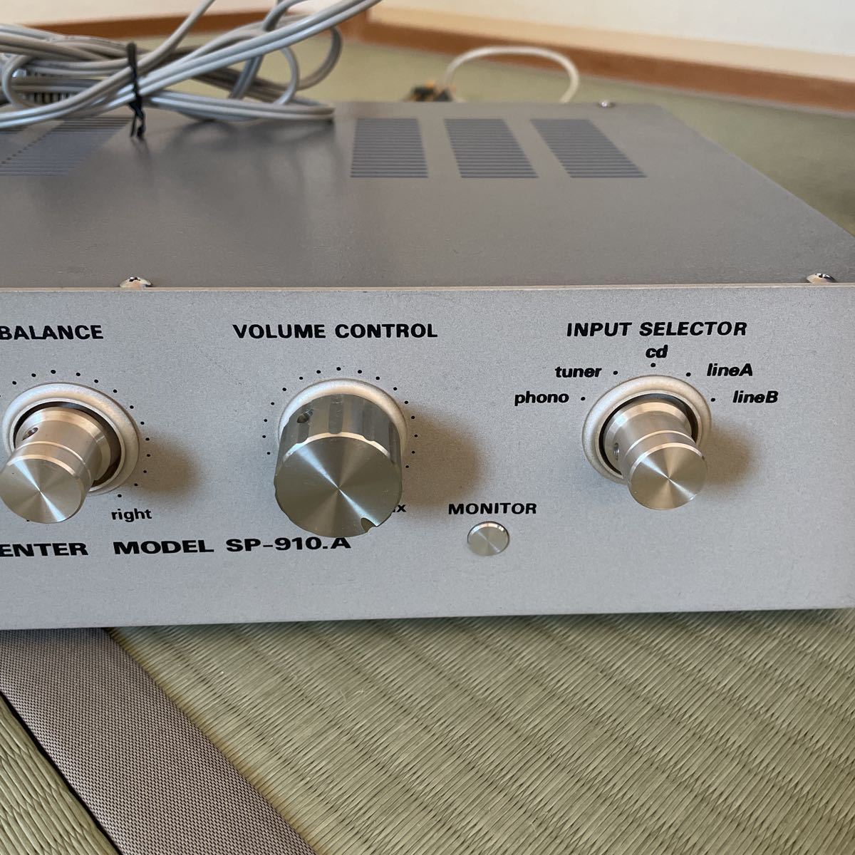 三栄無線 プリアンプ SANEI SP-910A アンプ 真空管アンプ(本体)｜売買されたオークション情報、yahooの商品情報をアーカイブ ...