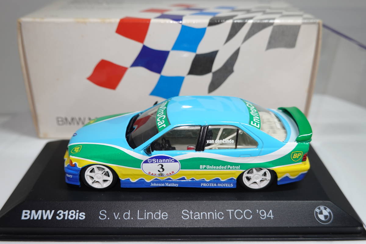 . 1円始Dealer Version PMA 1/43 BMW 318is #3 S. v. d Linde Stannic TCC”94 ...