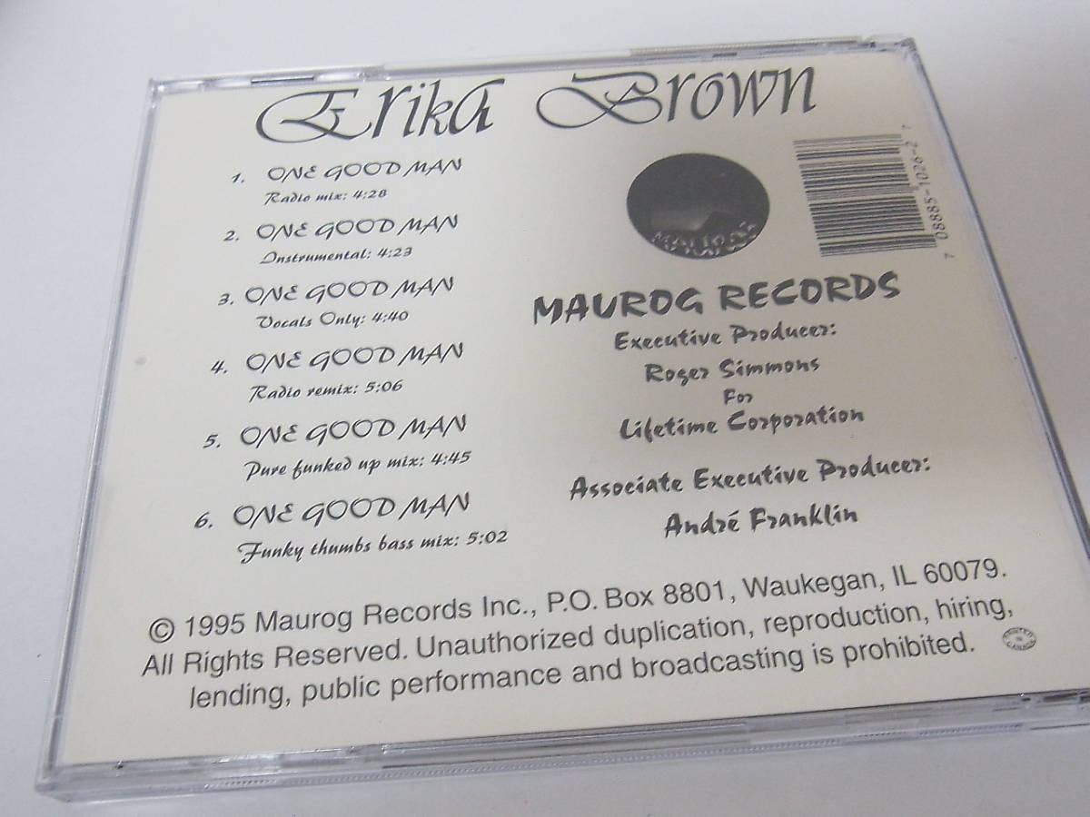 CD Erika Brown / I Need One Good Man 1995 US ORIGINAL(R&B、ソウル)｜売買された ...