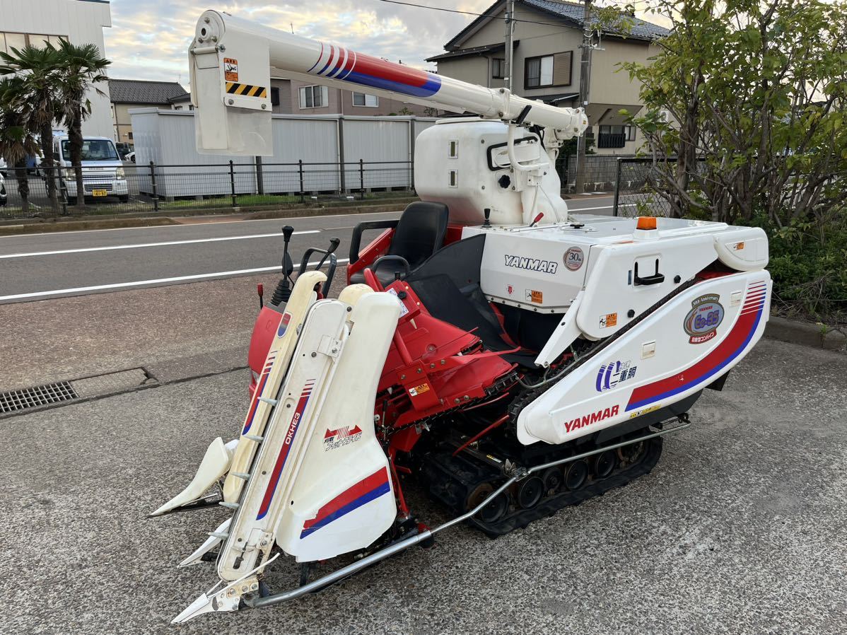 NO.2-1423 新潟 ヤンマー コンバイン Ee-35G 11ps 519h 2条刈 グレンタンク HST 扱深自動 刈取スライド(車体)｜売買されたオークション情報、yahooの商品情報 ...