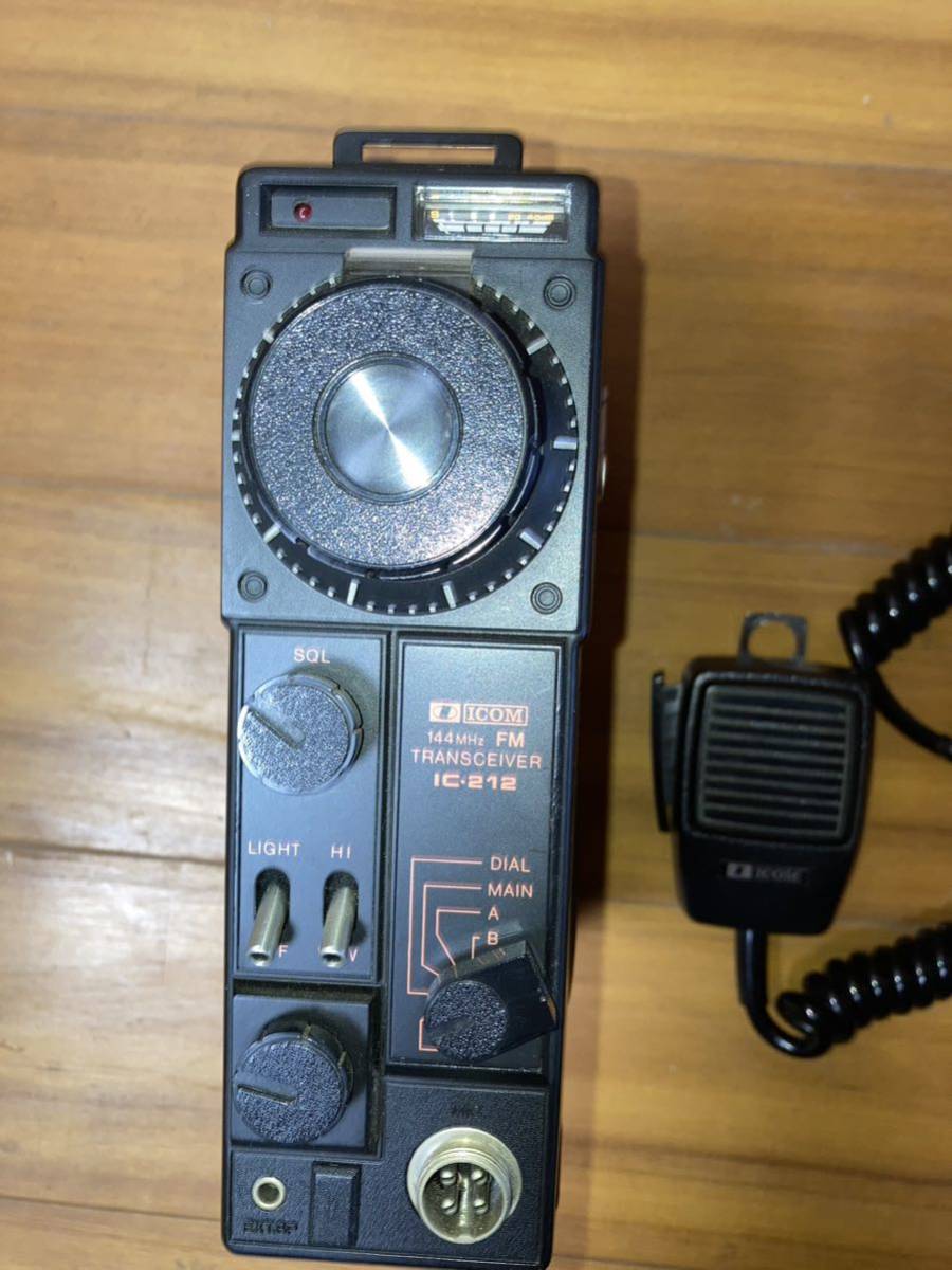 アマチュア無線機 アイコムICOM IC-212 VHF 144MHz トランシーバー(ハンディ)｜売買されたオークション情報、yahooの ...
