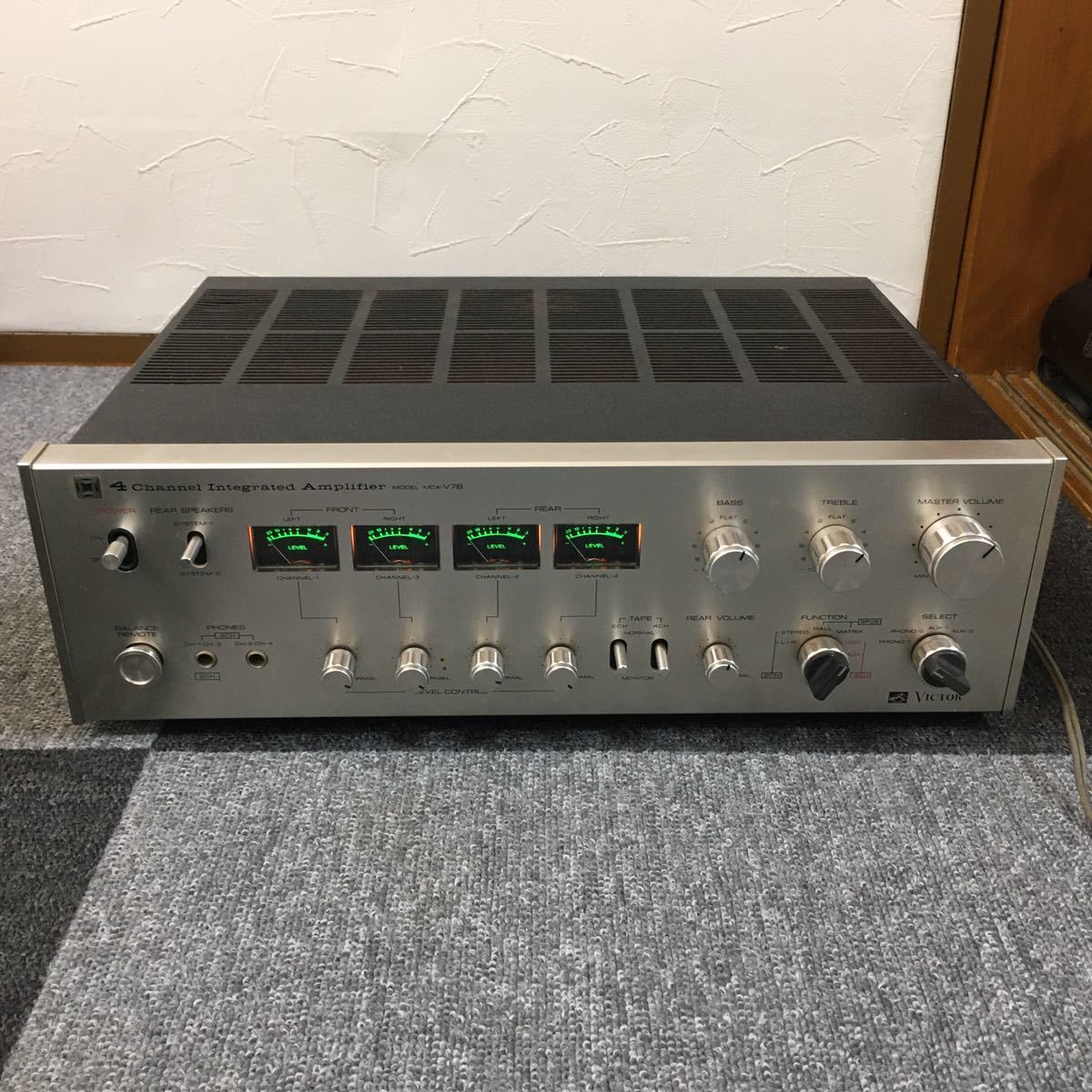 VICTOR ビクター MCA-V7B プリメインアンプ(ビクター)｜売買されたオークション情報、yahooの商品情報をアーカイブ公開 ...