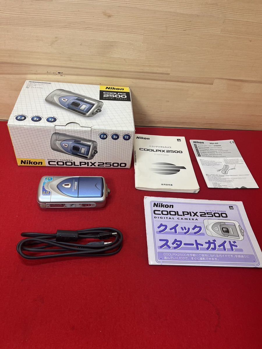 N09 Nikon COOLPIX E2500 5.6-16.8mm 1:2.7-4.8 コンパクトデジタルカメラ ニコン ジャンク品(ニコン)｜売買されたオークション情報、yahooの商品 ...