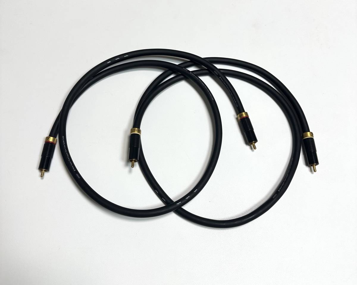 ortofon 8-Nines Super Pure Copper Twin Core Audio Cable RCAケーブル 1mペア ...