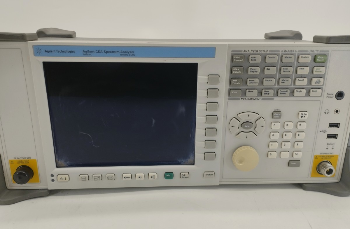 現状渡し N1996A CSAスペクトラム アナライザ 100 kHz- 6 GHz KEYSIGHT / キーサイト(アマチュア無線)｜売買 ...