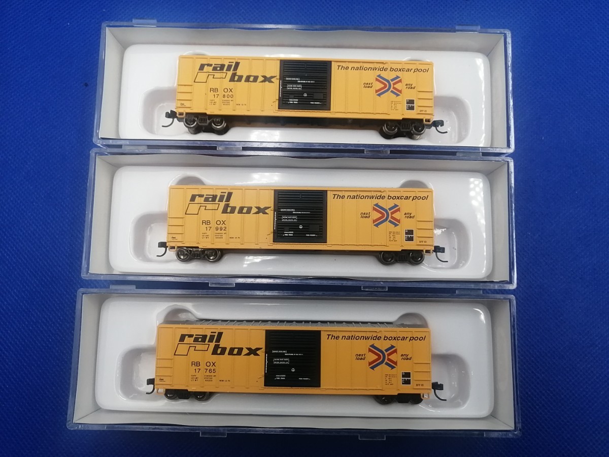 ATHEARN ATLAS 50' FMC 5347 BOX CAR 50' FMC 5077 SD BOX CAR 50' Berwick ...