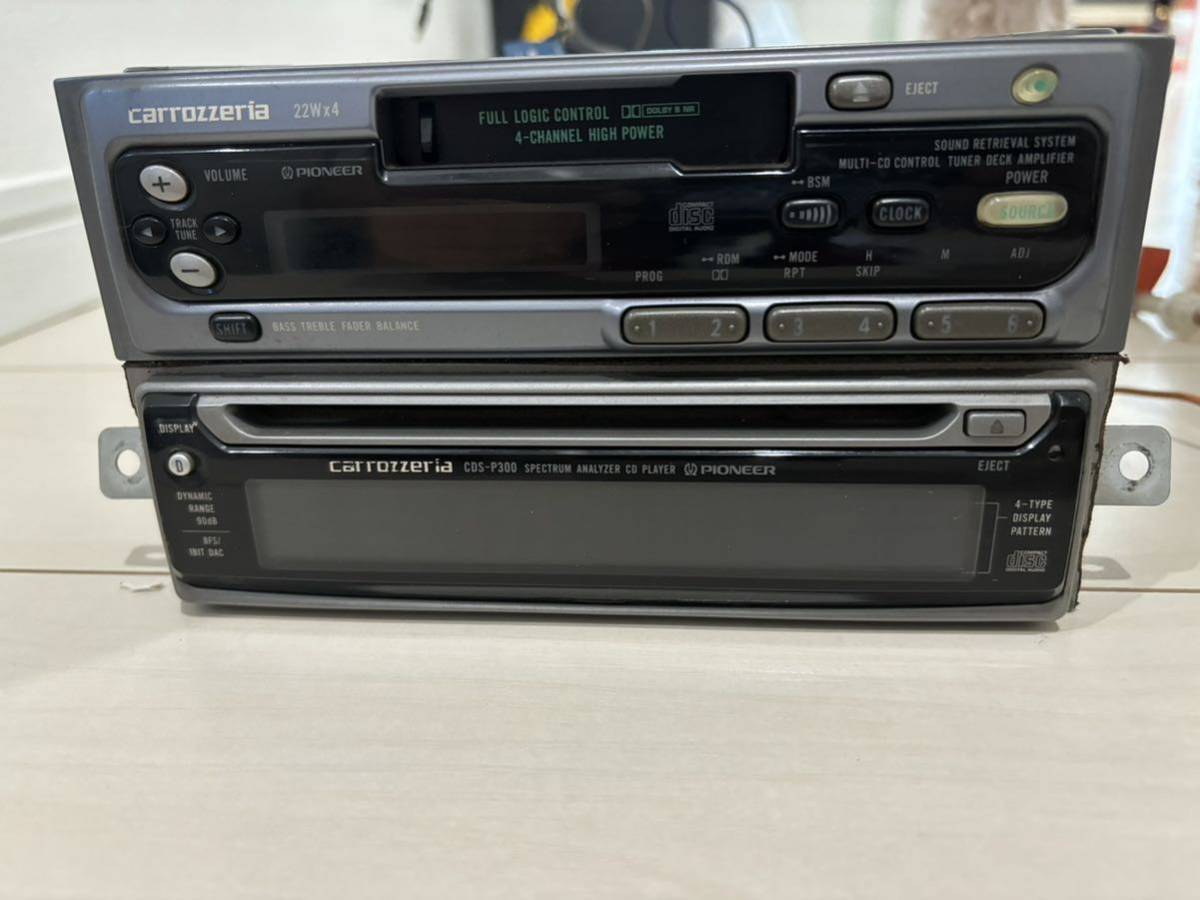 カロッツェリア CDS-P300 当時物 CD カセット ジャンクカセットデッキ(カロッツェリア)｜売買されたオークション情報、yahooの ...