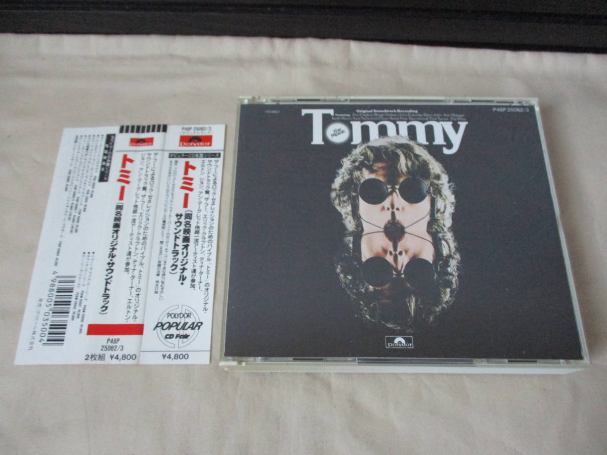 TOMMY Original Soundtrack Recording ‘87 original’75 国内初CD化盤 P48P-25062/ ...