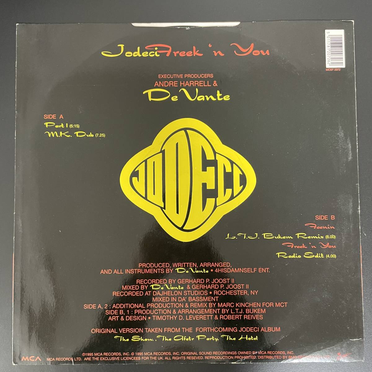 Jodeci - Feenin' L.T.J. Bukem Remix / Freek'n You LTJ Bukem Good ...