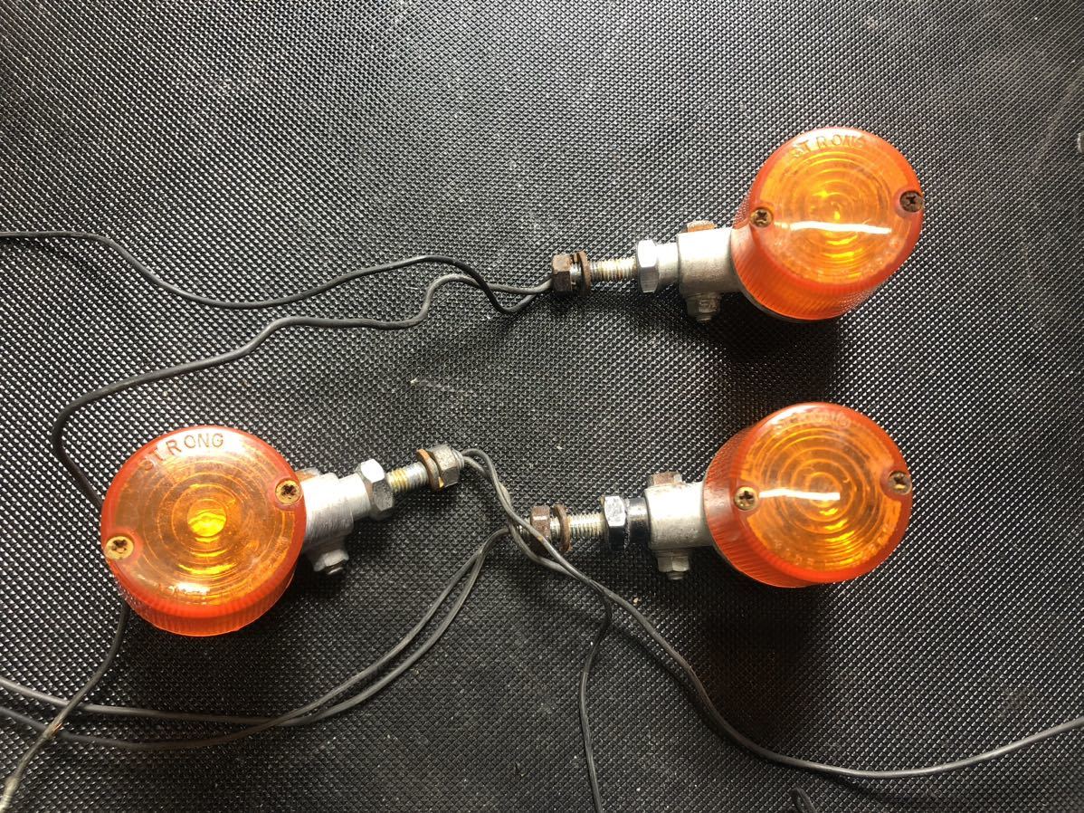 当時物 SR400 2H6 イノウエ ストロング ウインカー 検 kijima 外装 フレーム RZ250 ロケット z1 z2 z400gp cgc z400fx cbx400f gt380 ...