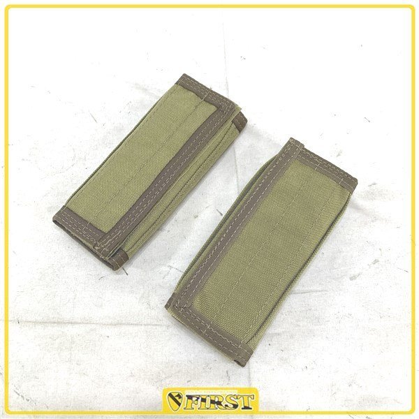 2379 ネコポス対応 実物 EAGLE CIRAS用ショルダーパッド KHカラー イーグルインダストリーズ カーキ DGMLCSフチ(個人 ...