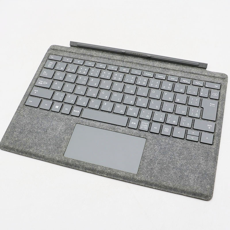 純正 マイクロソフト Microsoft Surface Pro タイプ カバー グレー 日本語配列 Model:1725(ノートパソコン用 ...