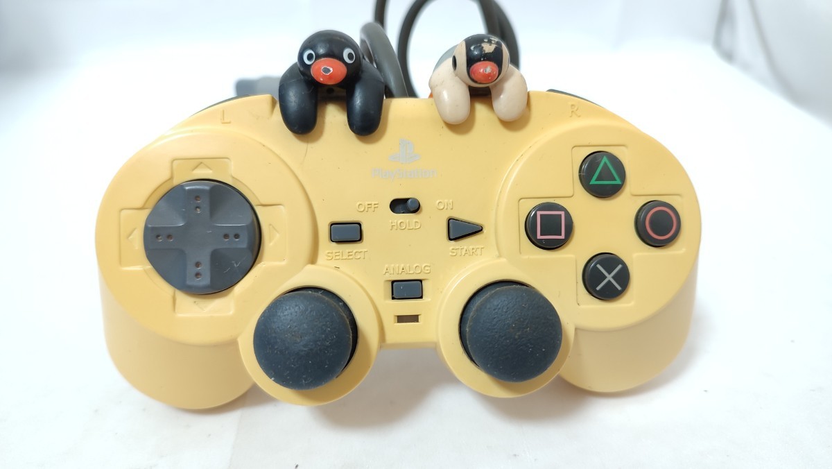 PS PlayStation プレステ ゲーム コントローラー ASCII PAD ピングーver PINGU ASC-0521PG 動作未 ...