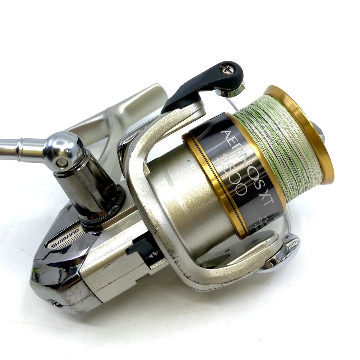 シマノ エアノスXT 2500 右 SB37E スピニングリール Y1130_1(シマノ)｜売買されたオークション情報、yahooの商品情報をアーカイブ公開 - オークファン（aucfan.com）
