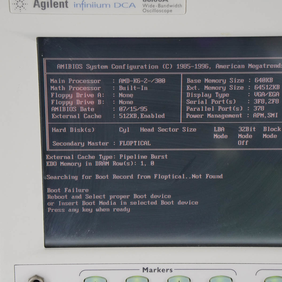 DW 8日保証 86100A infiniium DCA Agilent アジレント hp Keysight キーサイト Wide ...