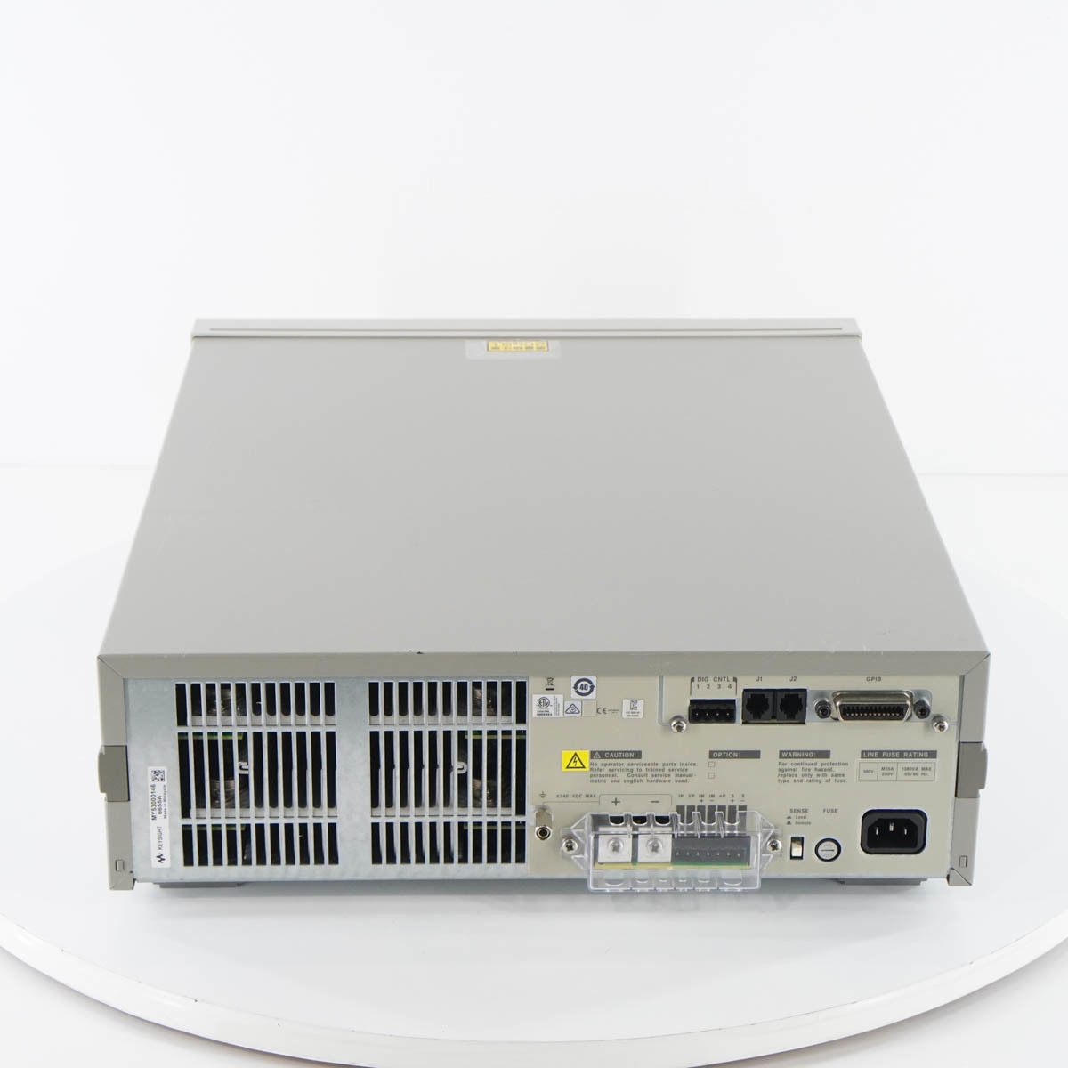 DW 8日保証 03/2022CAL 6655A Keysight 0-120V/0-4A キーサイト Agilent アジレント hp SYSTEM DC POWER SUPPLY システム ...