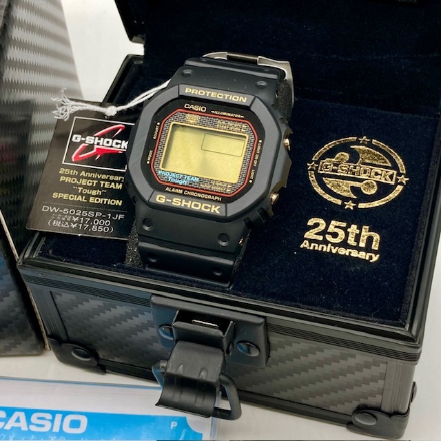 C545 G-SHOCK ジーショック 25周年 PROJECT TEAM “Tough”2008個限定 DW-5025SP-1JF(G ...