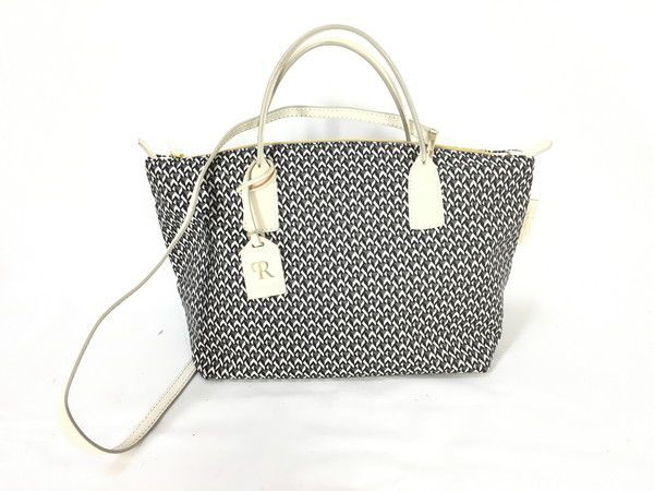 1円 ロベルタピエリ 2WAY ナイロン×レザー トートバッグ ホワイト EV082(ナイロン)｜売買されたオークション情報、yahooの商品 ...