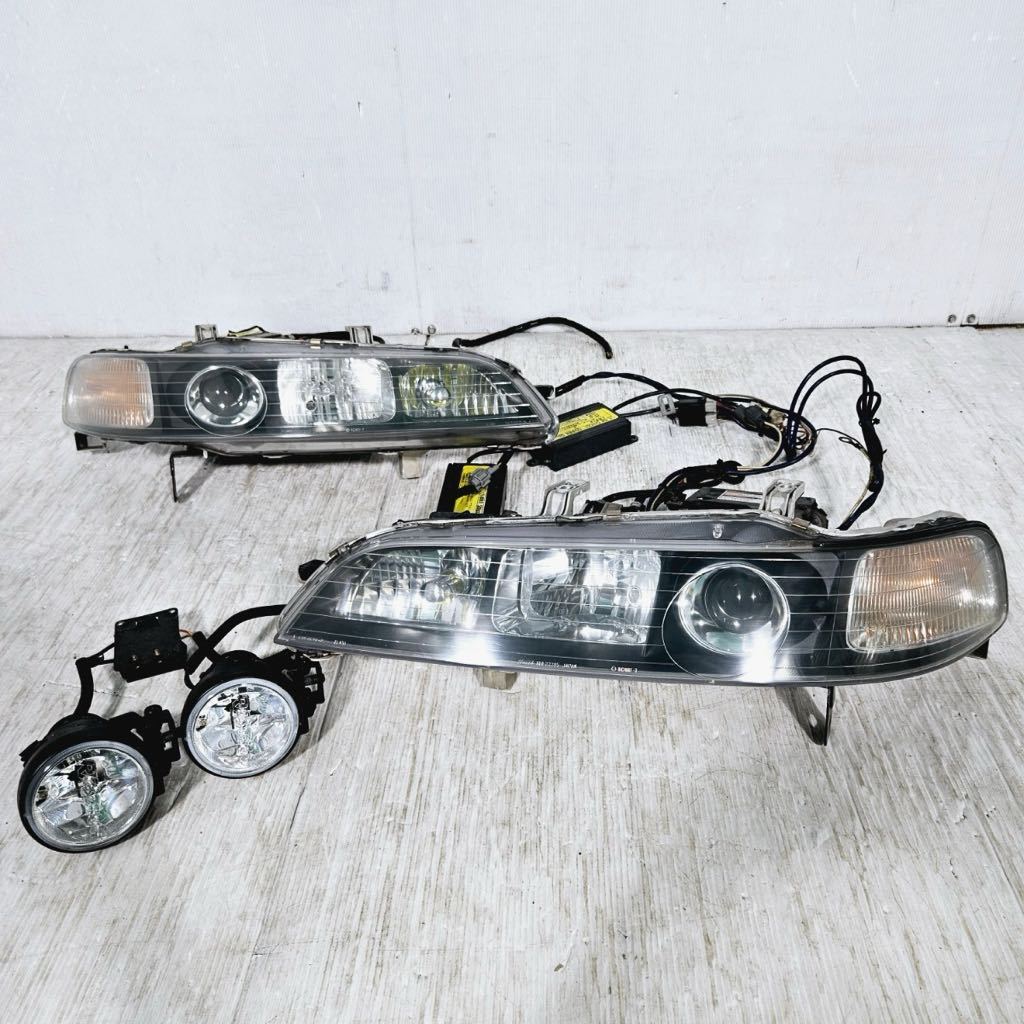 ホンダ インテグラ DC2 DB8 Type R HID ヘッドライト 左右セットフォグライト付(ヘッドライト)｜売買されたオークション情報、yahooの商品情報をアーカイブ公開 ...