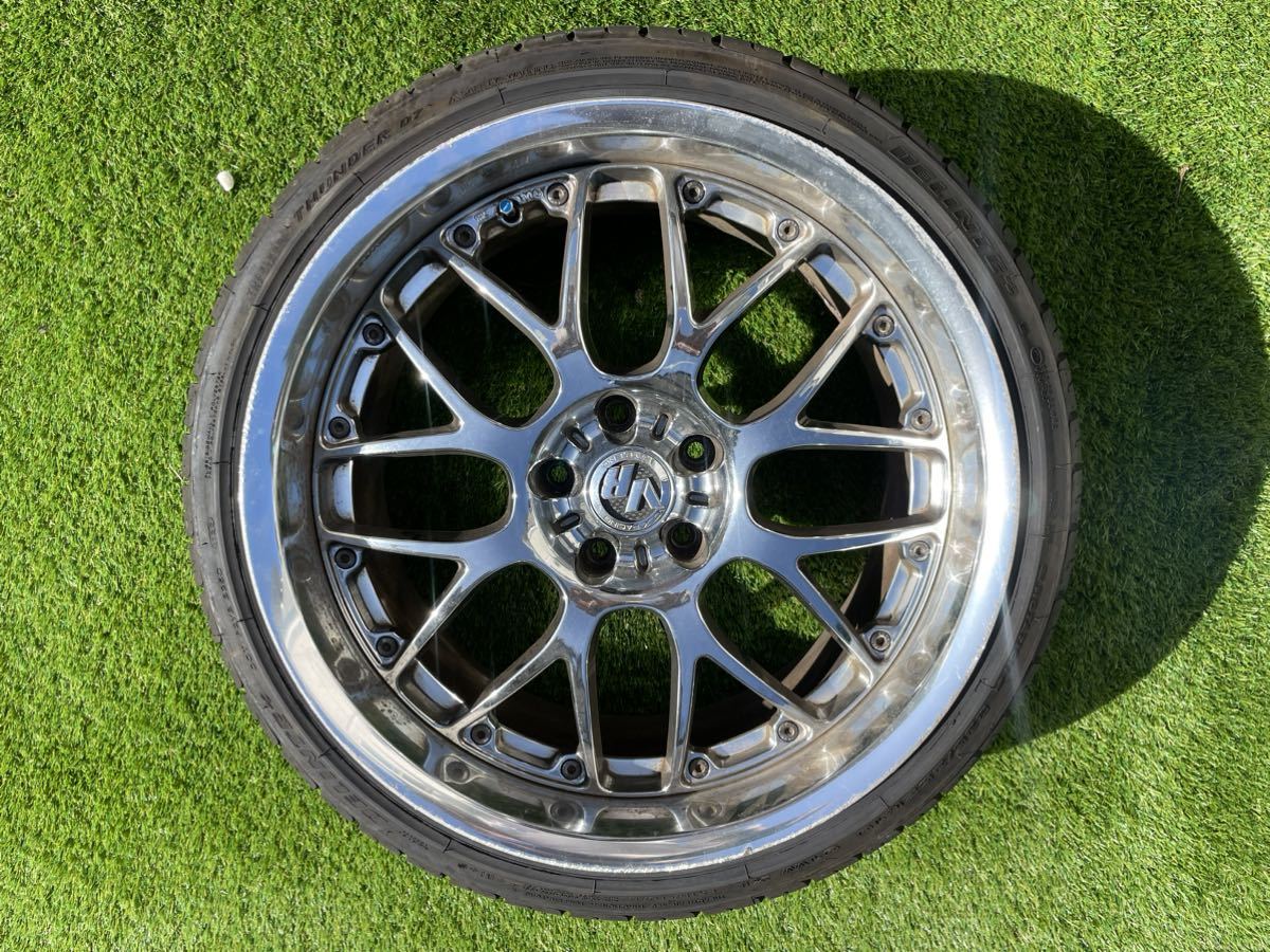 RAYS VOLK RACING SF-WINNING 19インチ 9.5J 114.3 5穴 10.5J 235/35R19 265 ...