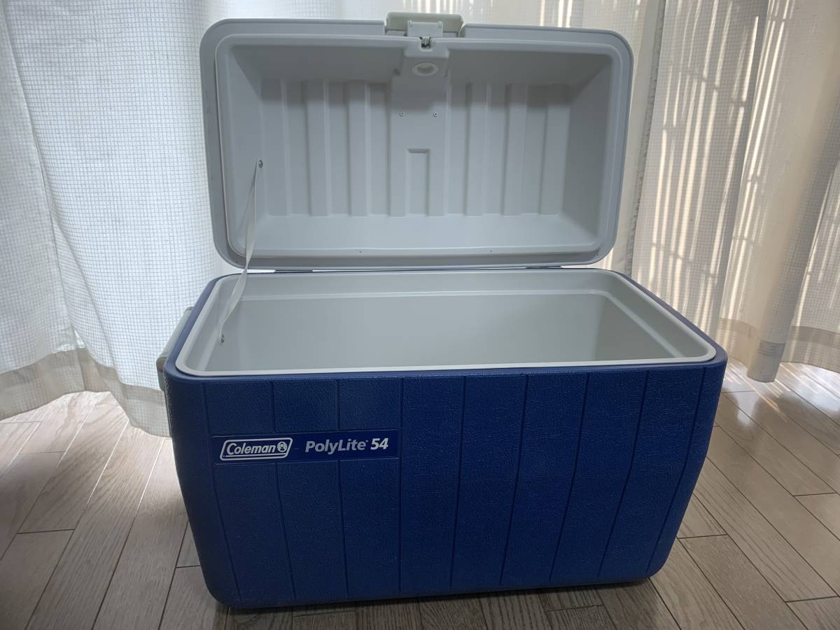 大容量コールマンColeman クーラーボックスPoly Lite 54 ポリライト ハードクーラー51Lキャンプ アウトドア 釣り ...